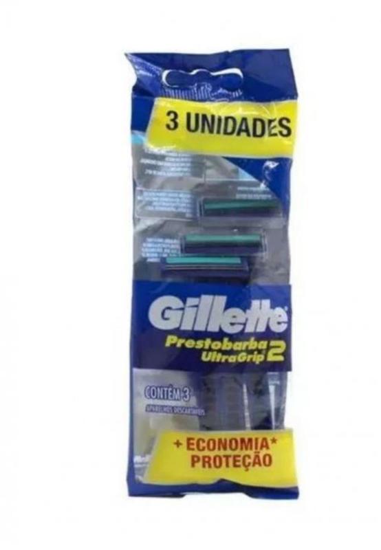 Aparelho Gillette C/ 03 unidades Ultragrip - Gilette - Produtos de ...