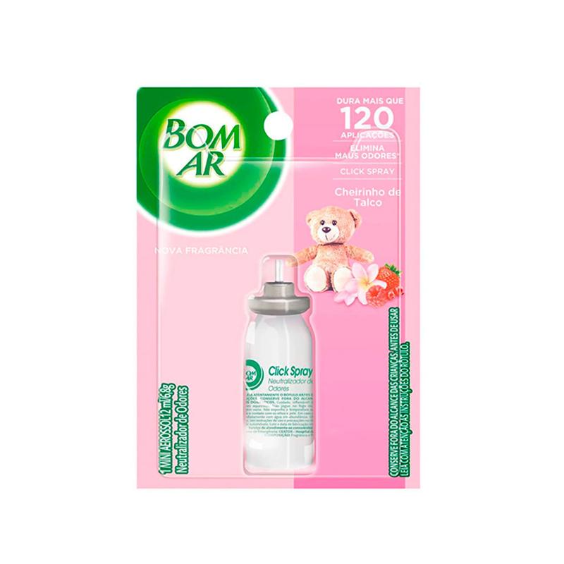 Aparelho Odorizador + Refil Odorizador 12mL Talco Bom Ar Air Wick ...