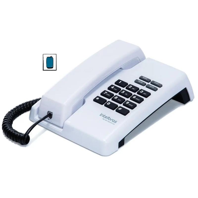 Aparelho Telefone Fixo Pratico possui o exclusivo modo PABX - Intelbras ...