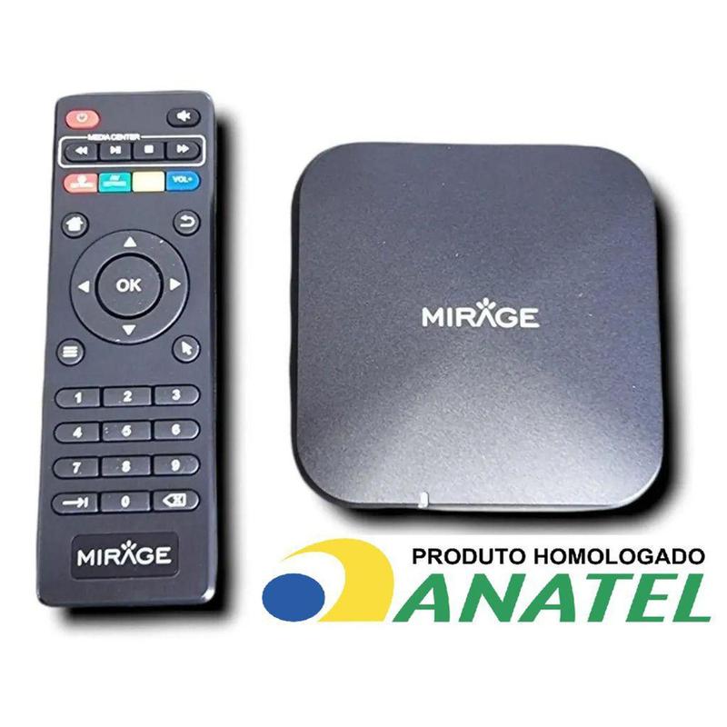 Aparelho TV Mirage DC-400 Original - Streaming - Magazine Luiza