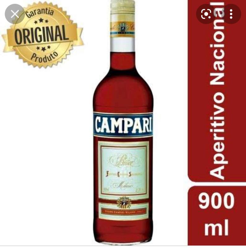 Aperitivo Campari 900ml - Aperitivos Alcoólicos - Magazine Luiza