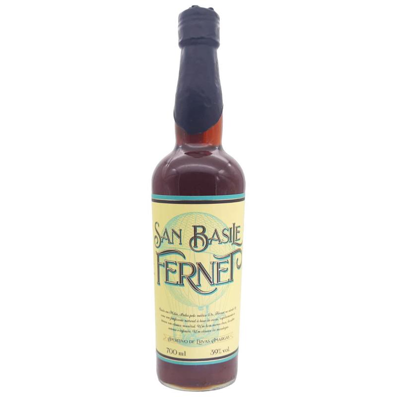 Aperitivo Fernet San Basile Bitter Ervas Fino Garrafa 750ml - Licor ...