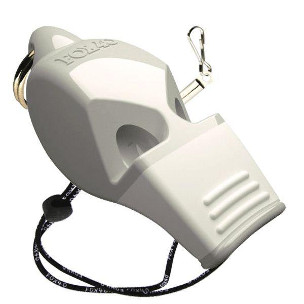 Apito FOX 40 Eclipse Branco com cordão - Apito Esportivo - Magazine Luiza