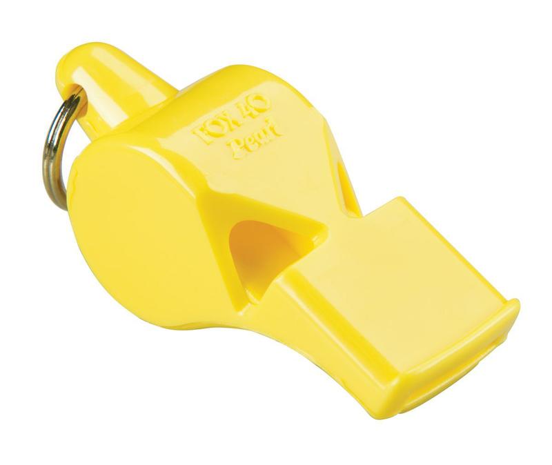 Apito FOX 40 Pearl Amarelo - Apito Esportivo - Magazine Luiza