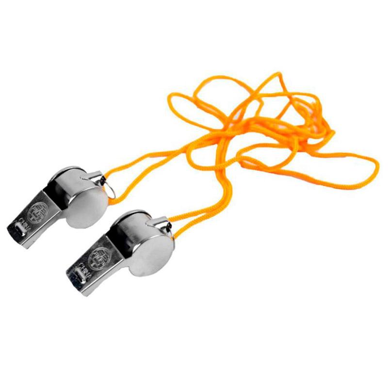 Apito Profissional de Metal 2 Peças com Cordão Ótima Qualidade - LDZ ...