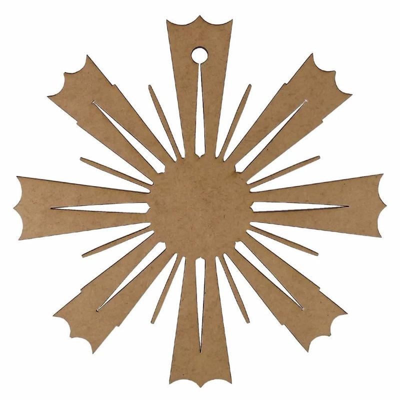 Aplique Ostensorio Trabalhado em MDF Palácio da Arte 12x12cm - No ...