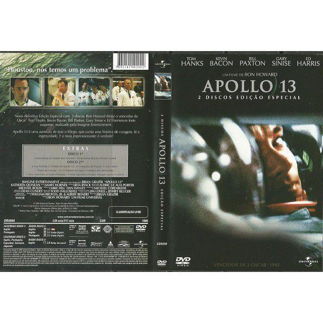 apollo 13 dvd original lacrado - universal - Filmes - Magazine Luiza