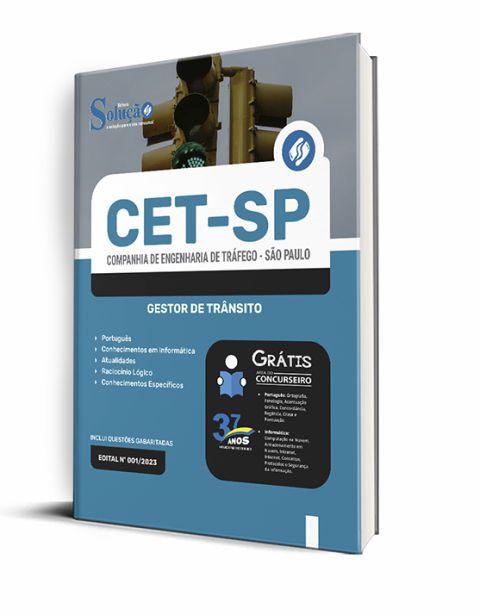 Apostila CET-SP 2023 - Gestor de Trânsito - Livros para Concurso ...