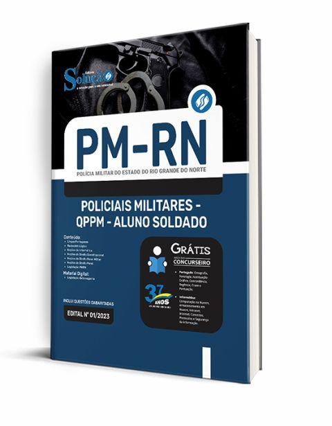Apostila PM-RN 2023 Policiais Militares QPPM - Aluno Soldado - Livros ...