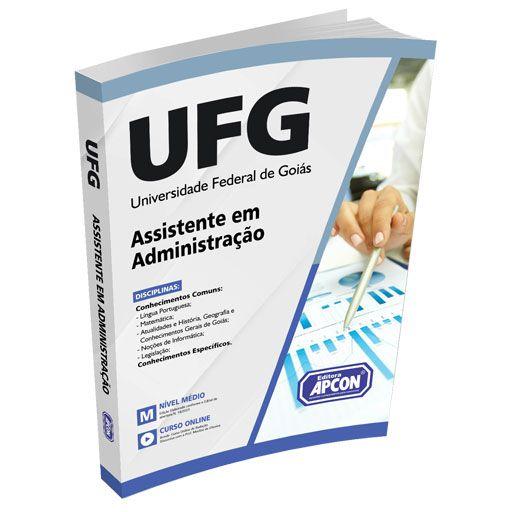 Apostila UFG 2023 - Assistente em Administração - Livros para Concurso ...