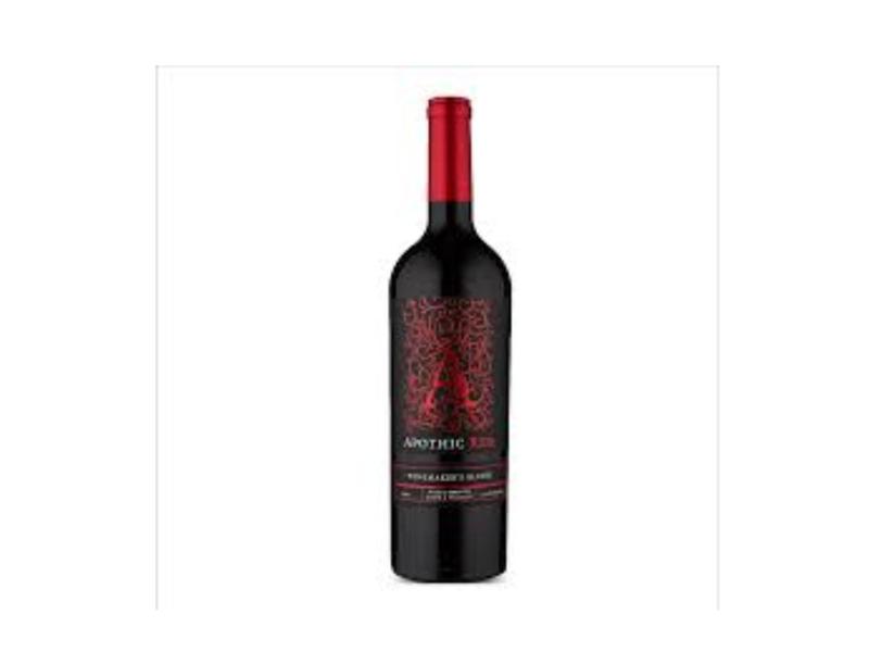 Apothic Red (Winemaker's Blend) 2019 750ml California - Aphotic - Vinho ...
