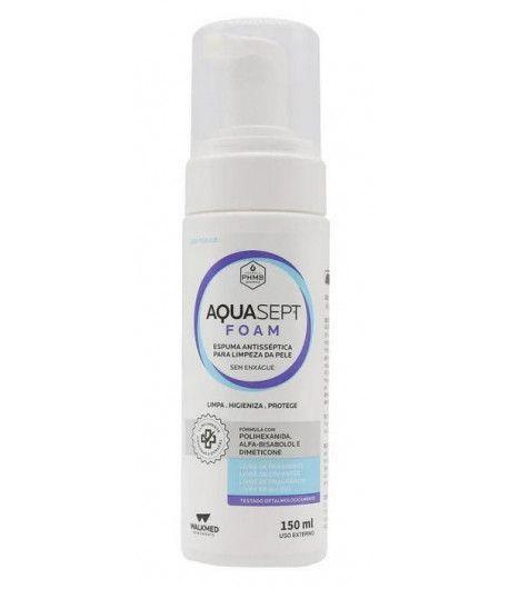 AQUASEPT FOAM ESPUMA ANTISSÉPTCA 150 ml - Walkmed - Produtos de Higiene ...