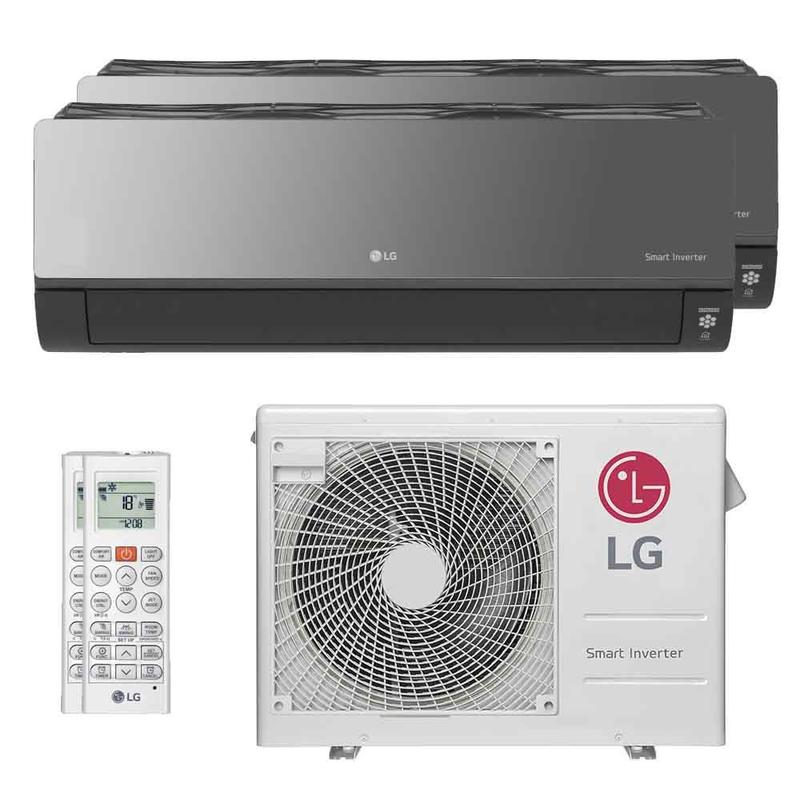 Ar Condicionado Multi Split Bi Split Inverter LG Art Cool 24000 BTUs ...