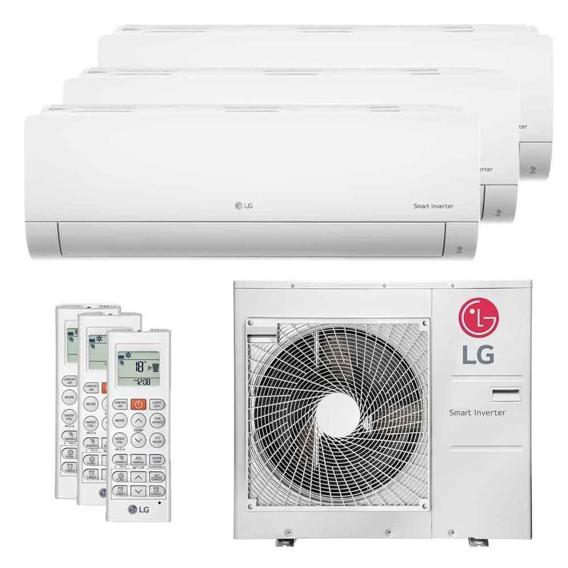 Ar Condicionado Multi Split Tri Split Inverter LG 36000 BTUs (2X12000 ...