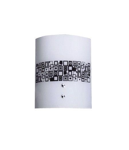 Arandela Calha Mosaico Preto - Attena Iluminação - Luminária de Parede ...