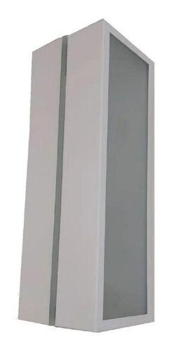 Arandela Interna Muro Parede Aluminio 31cm Com Friso Aberto - FEMARTE ...