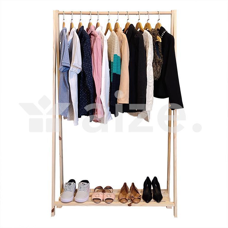 Arara Para Roupas Expositor de Loja C Cabideiros Prateleira Sapateira ...