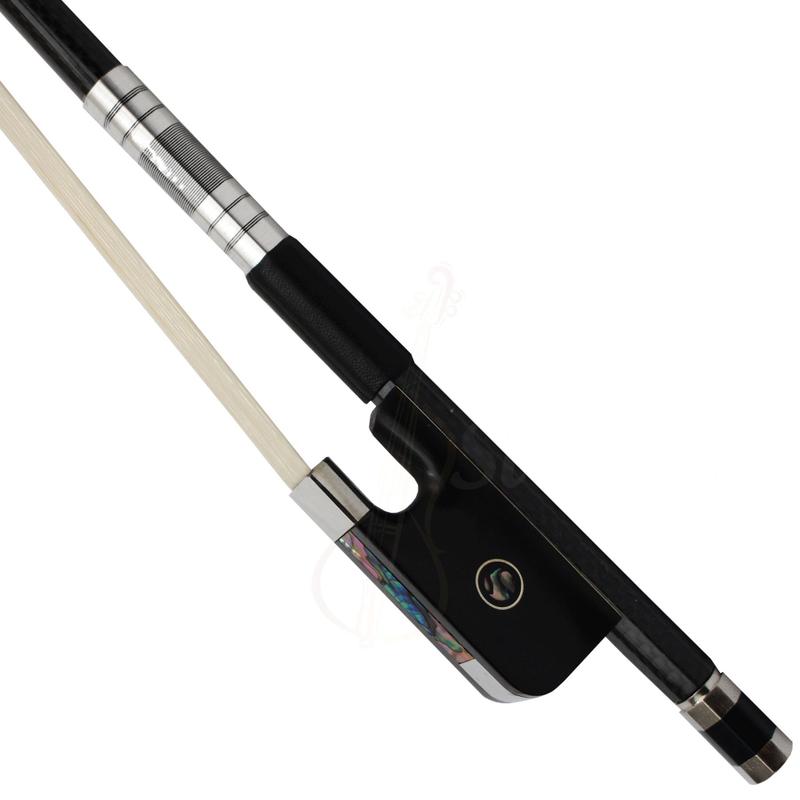 Arco fibra de carbono francês trançado p/ contrabaixo 4/4 - ORQUEZZ ...