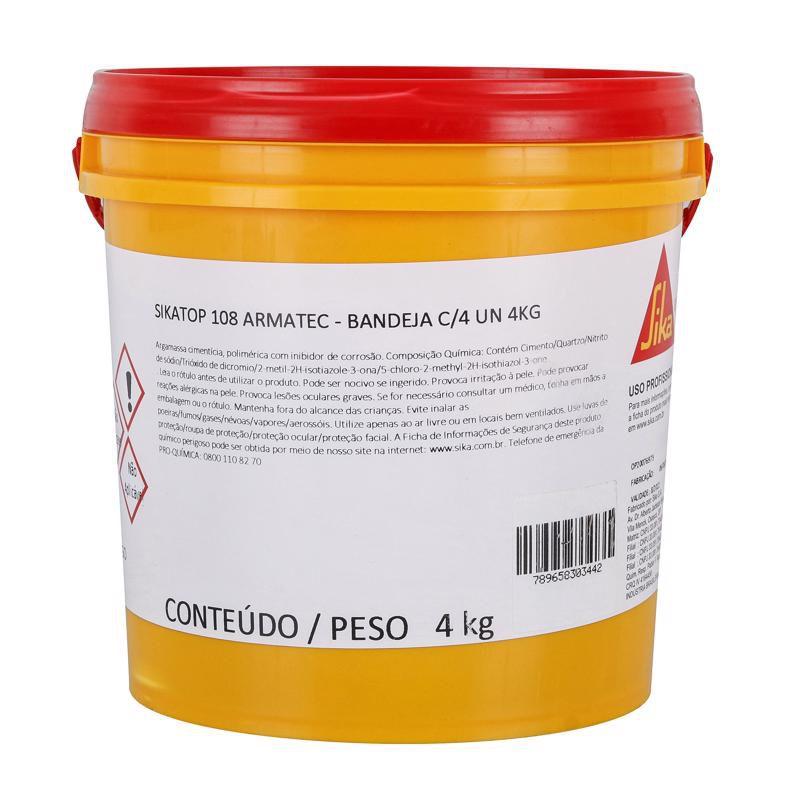 Argamassa de reparo sikatop 108 armatec (galão 4 kg) - sika - SIKA ...