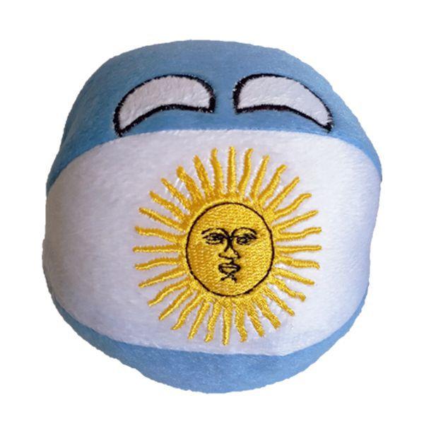 Argentinaball - Countryball - Loja Brasilball - Pelúcia - Magazine Luiza