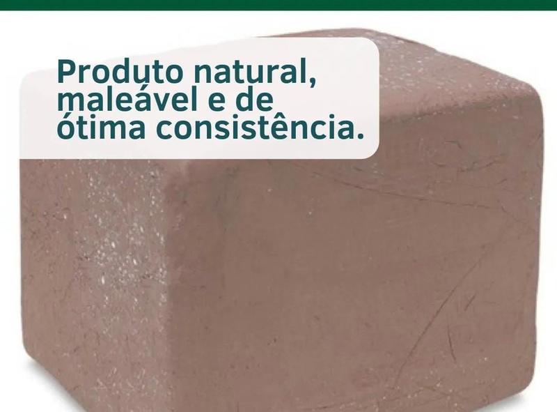 Argila de modelar escolar artesanato 10x800g - Gold Plant - Argila para ...