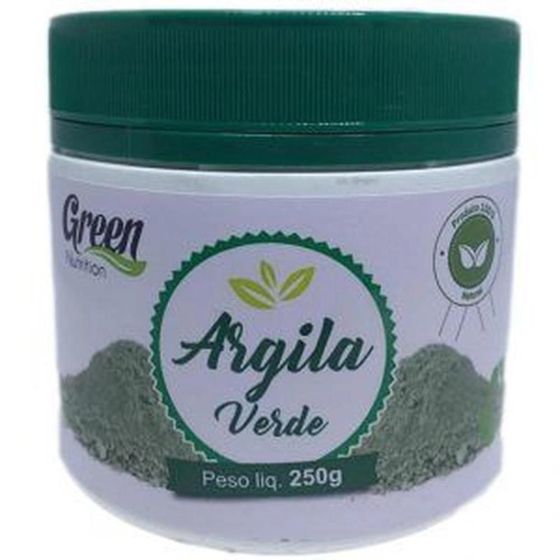 Argila Verde Pote 250G Green Nutrition - Argila Corporal - Magazine Luiza