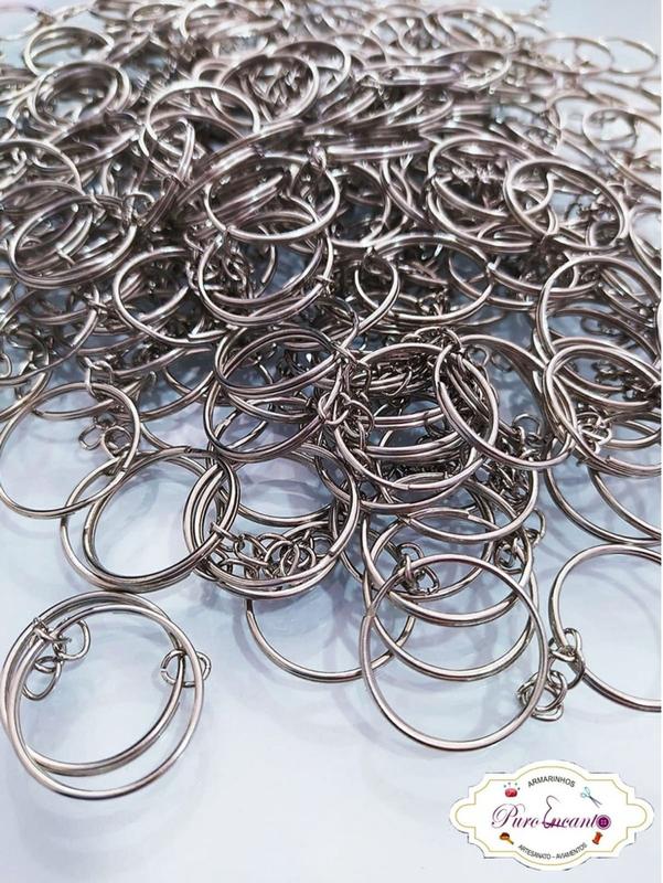 Argola para Chaveiro 25mm (100 unidades) - original - Argolas ...