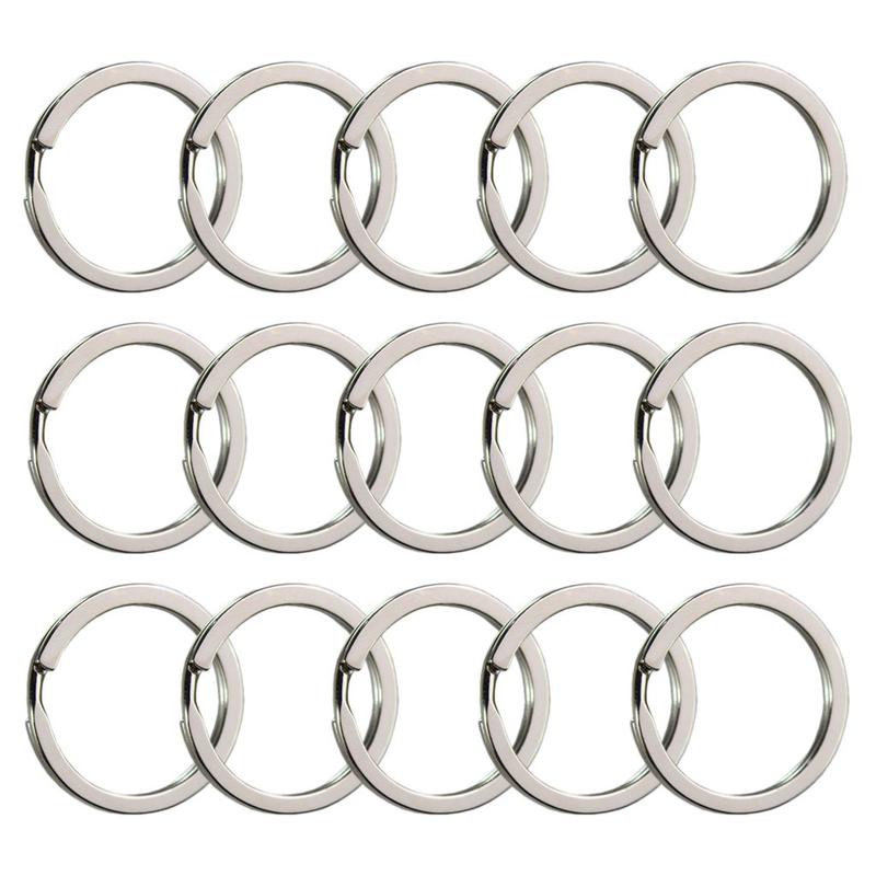 Argola Reforçada Italiana 28mm Prata Sem Corrente Com 500 Unidades ...