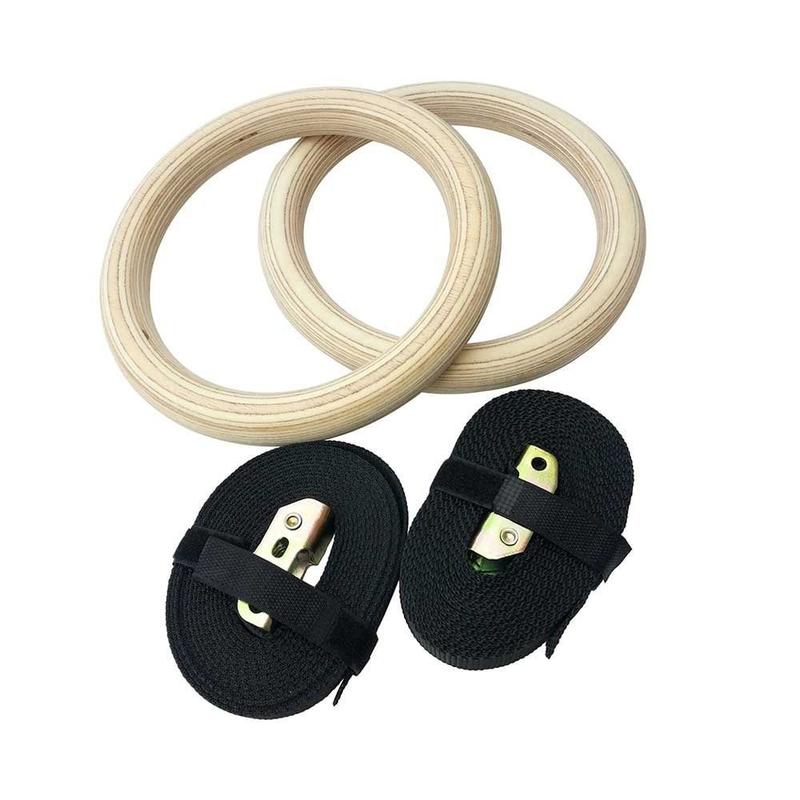 Argolas Suspensão Olímpicas Madeira Para Cross Training Ginástica ...