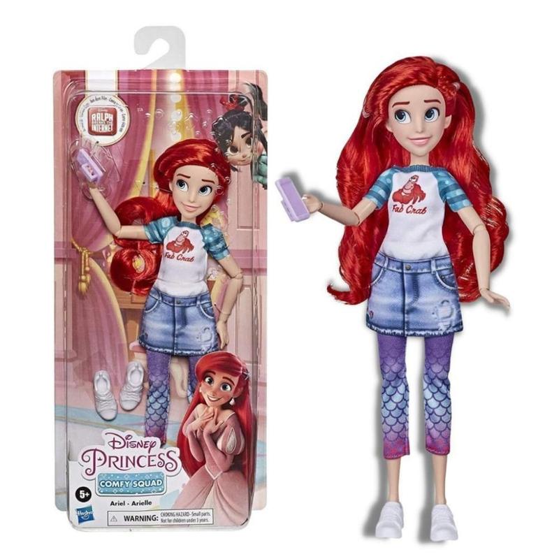 Ariel Comfy Bon Disney Princesas - Hasbro E9160 - Bonecas - Magazine Luiza