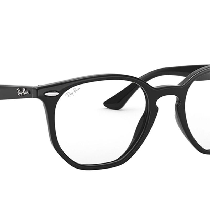 Armação para Óculos de Grau Preto Ray Ban RB-7151-RX Masculino ...