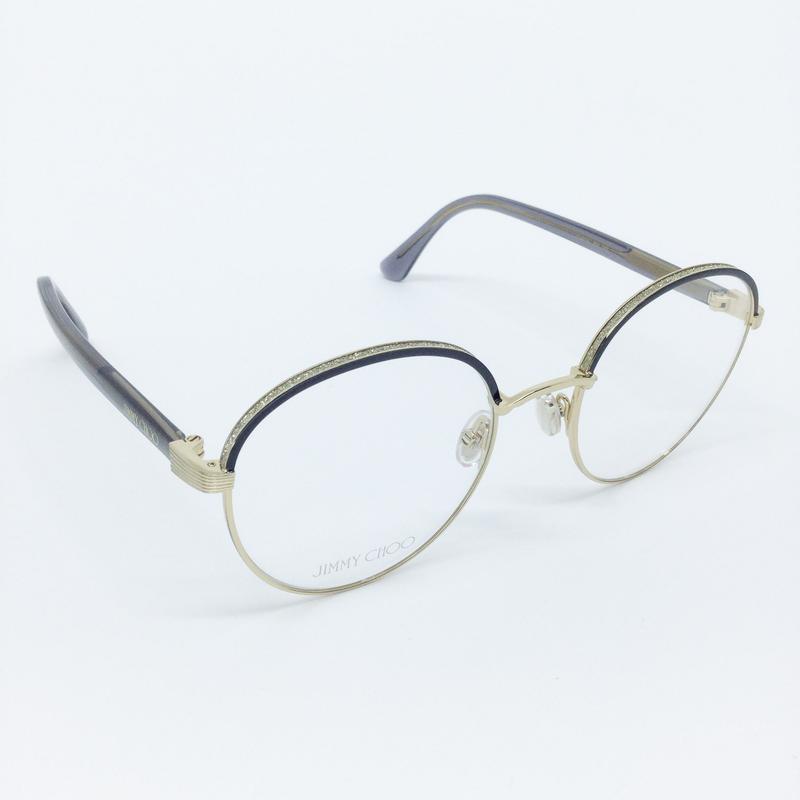 Armação para Óculos de Grau Redondo Jimmy Choo JC-267G-RX Feminino ...