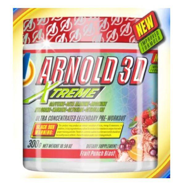 Arnold 3D Xtreme Pré Treino 300g - Arnold Nutrition do Brasil - Arnold ...
