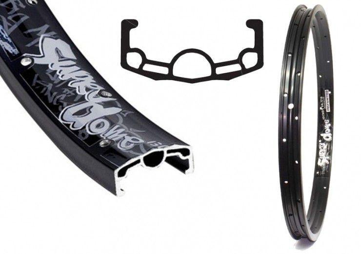 Aro 20 para Bicicleta Alex Rims Supra Dome Preto 36 Furos - Alexrims ...