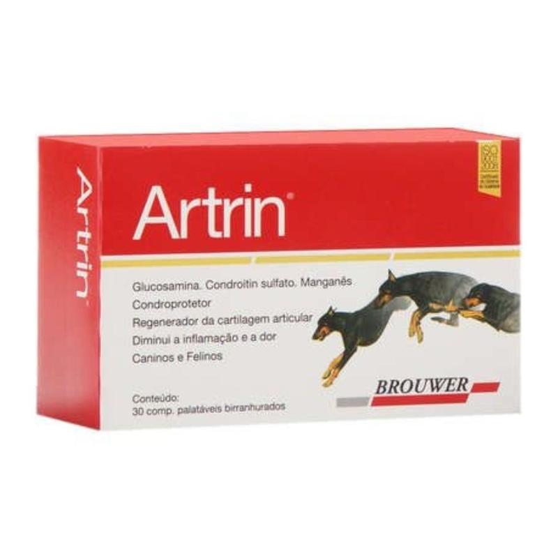 Artrin - 30 Comprimidos - BROUWER - Farmácia Pet - Magazine Luiza
