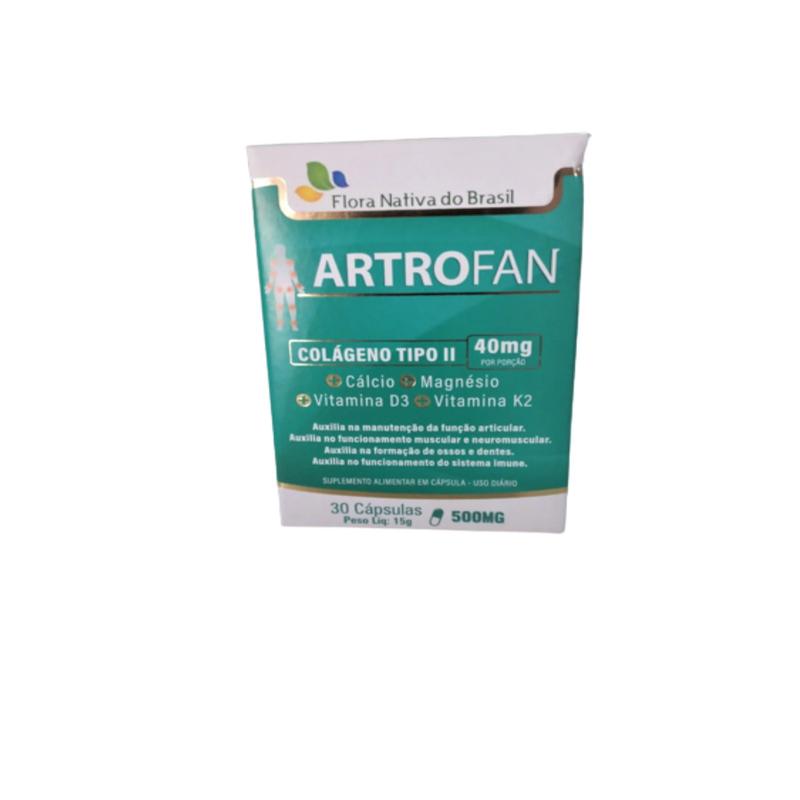 Artrofan 500mg 30caps - FLORA NATIVA DO BRASIL - Vitaminas A-Z ...