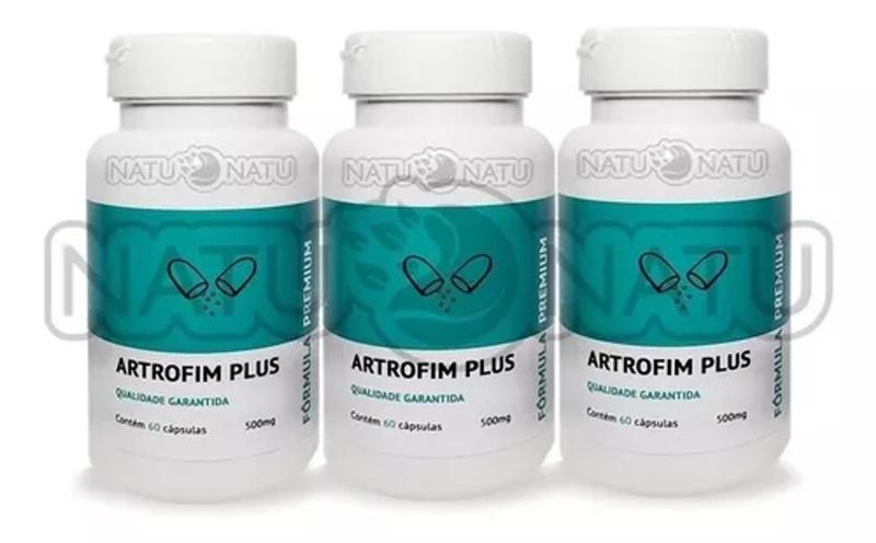 Artrofim Plus - Articulações Saudáveis - Kit 3x 60 Capsulas - Colágeno ...