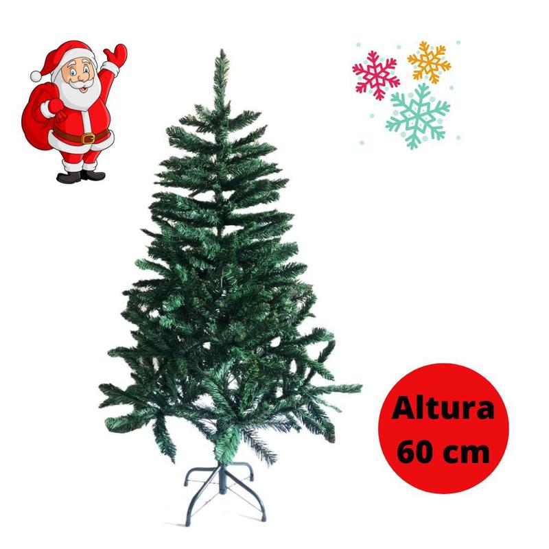 Árvore Pinheiro De Natal Com Nevada 60cm - Wincy Natal - Árvore de ...