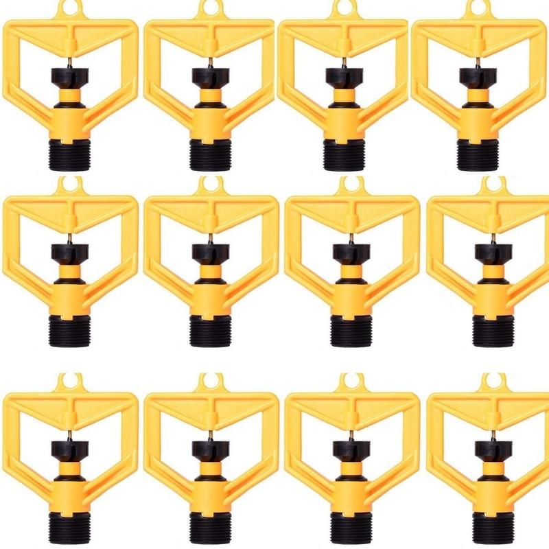 Aspersor de Irrigação Cabeça Jardim Gramado Horta 12 Peças - MAC LOREN ...