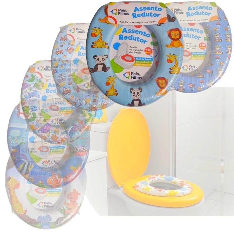 Assento Redutor Bebe Sem Alça Vaso Sanitário Infantil Mascul - Pais e ...