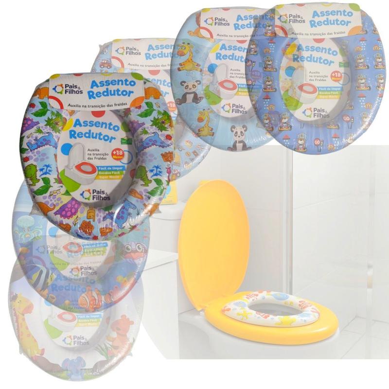 Assento Redutor Bebe Sem Alça Vaso Sanitário Infantil Mascul - Pais e ...