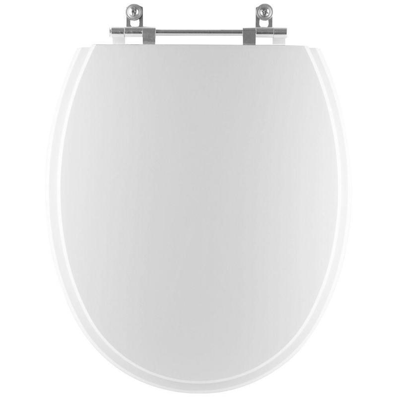 Assento Sanitário Poliéster Spot Branco para vaso Deca 1.6gpf 6lpf ...