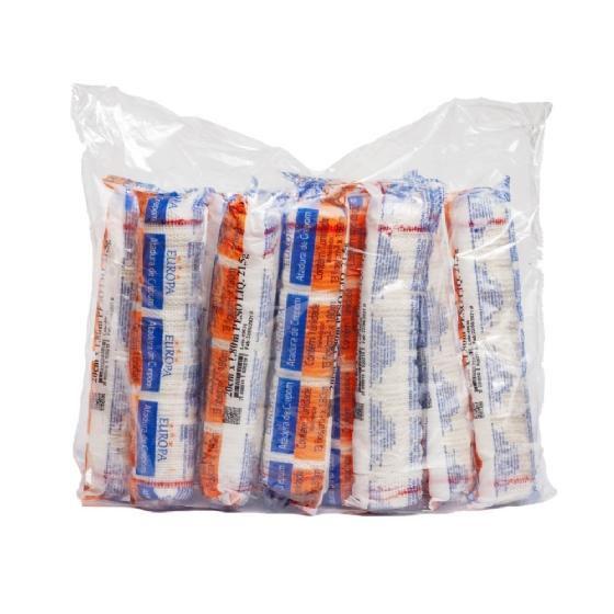 Atadura Crepe 20cm x 1,80m 13 Fios - Pacote com 12 Unidades - Polar Fix - Atadura - Magazine Luiza