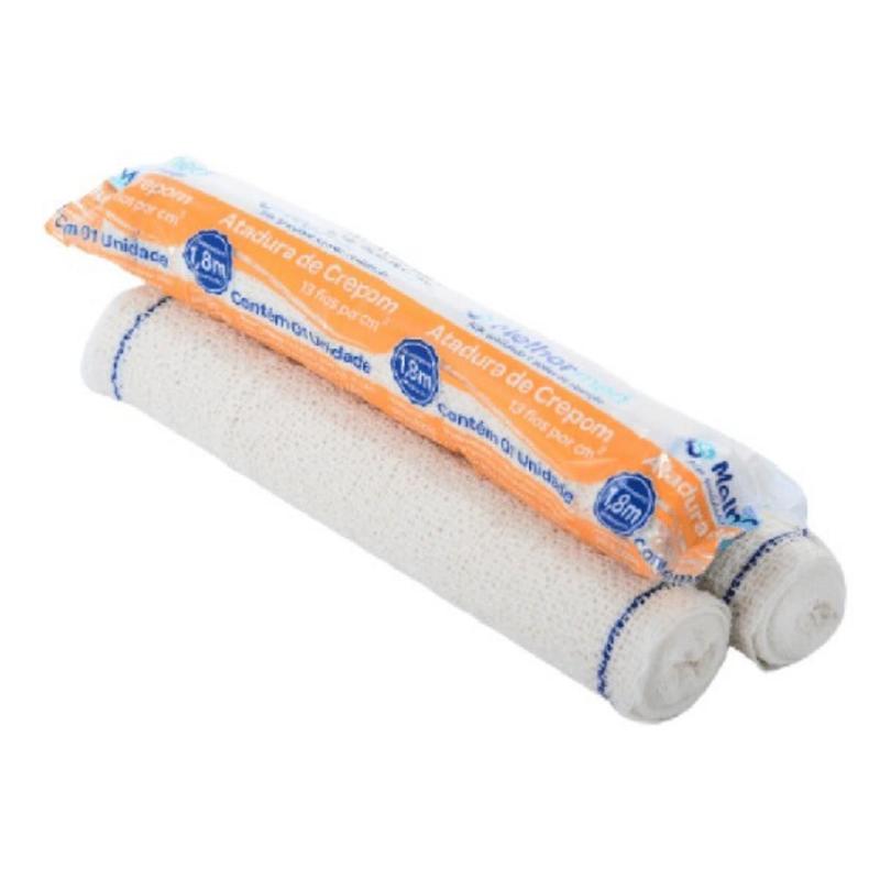 Atadura De Crepom 13 Fios 15cm X 1,80m Melhormed - Atadura - Magazine Luiza