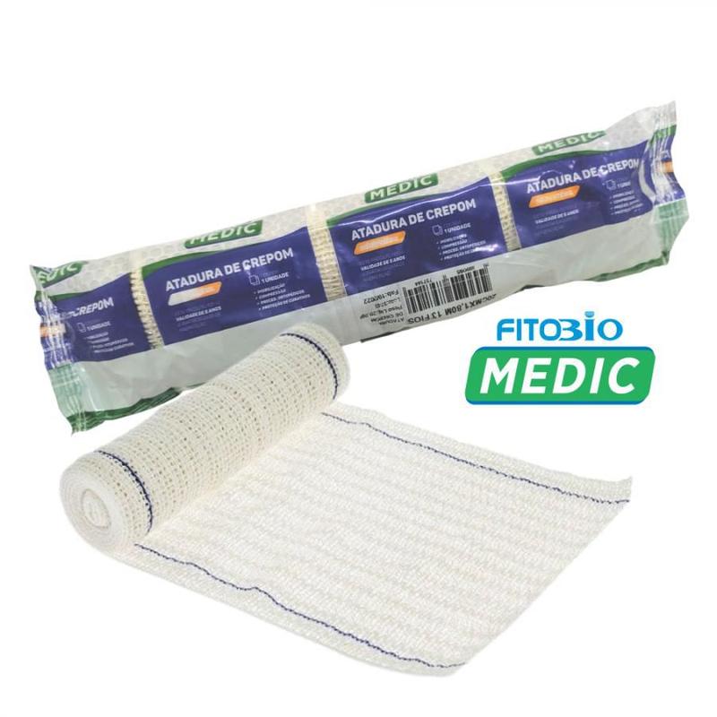Atadura de Crepom da Fitobio Medic 20cm X 1,80m - 13 Fios - Atadura - Magazine Luiza