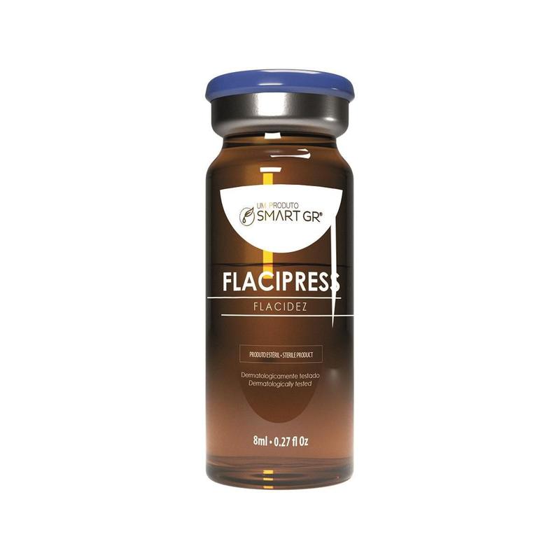 Ativo Para Flacidez Cutânea - Flacipress- 5 Frascos De 8 Ml - Smart Gr ...