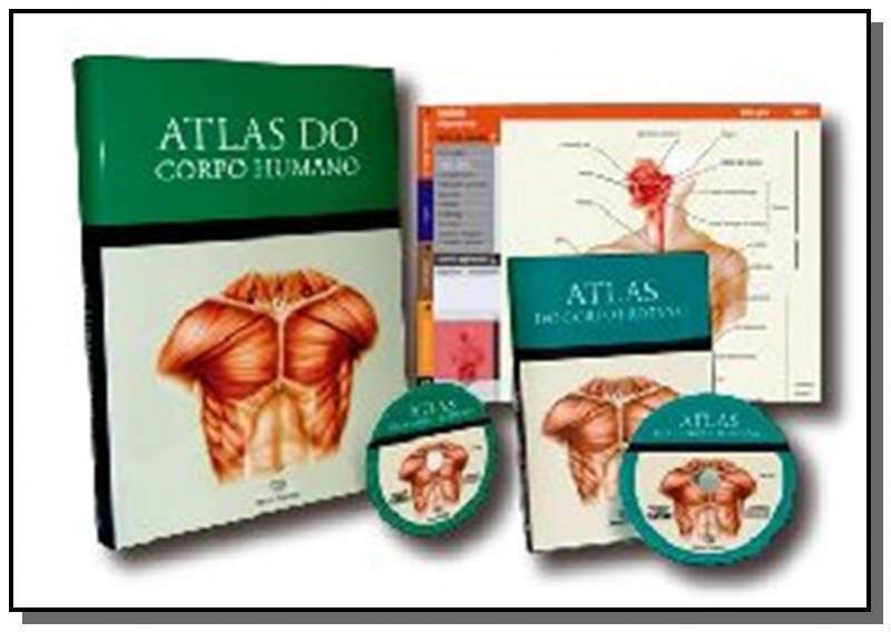 Atlas do corpo humano ( inclui dvd ) - Tota - Mapas - Magazine Luiza