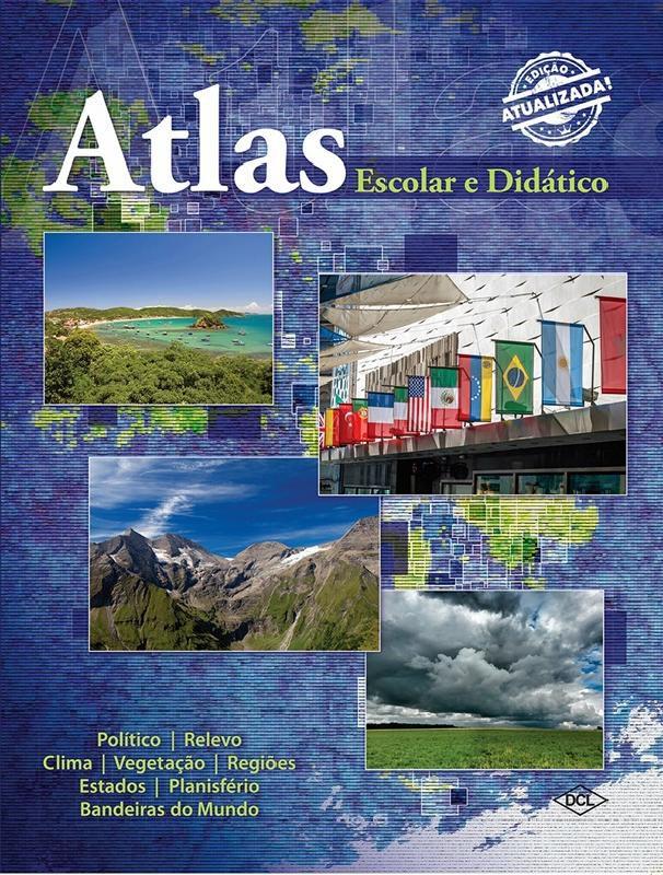 ATLAS ESCOLAR E DIDATICO - ATUALIZADO 2º ED - - Atlas - Magazine Luiza