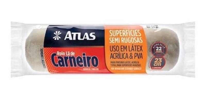 Atlas rolo de la de carneiro 328/23cm - Rolo de Pintura - Magazine Luiza