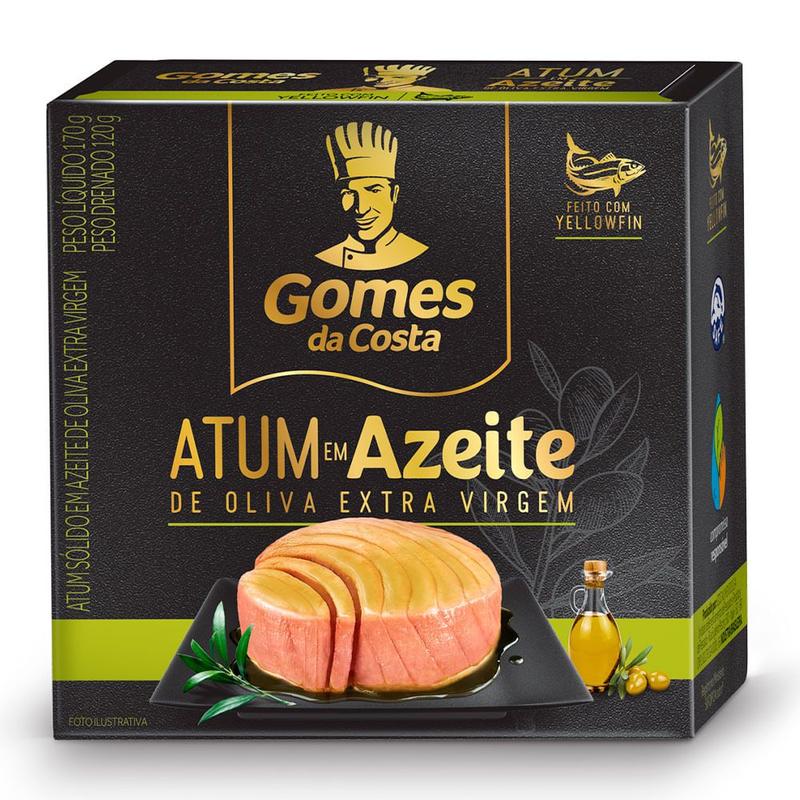 Atum Em Azeite Gomes da Costa 170g - Livros de Gastronomia - Magazine Luiza